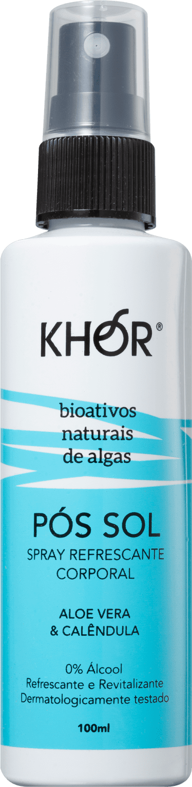 Spray Refrescante Corporal Khor Pós Sol | Beleza na Web