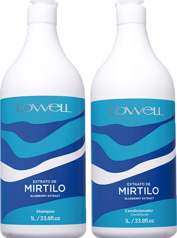 Kit Lowell Extrato de Mirtilo Duo Salão | Beleza na Web