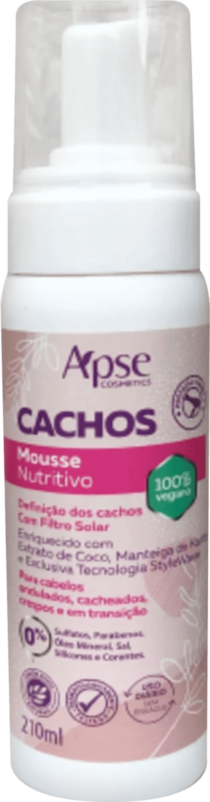 Mousse Nutritivo Apse Cosmetics Cachos | Beleza na Web
