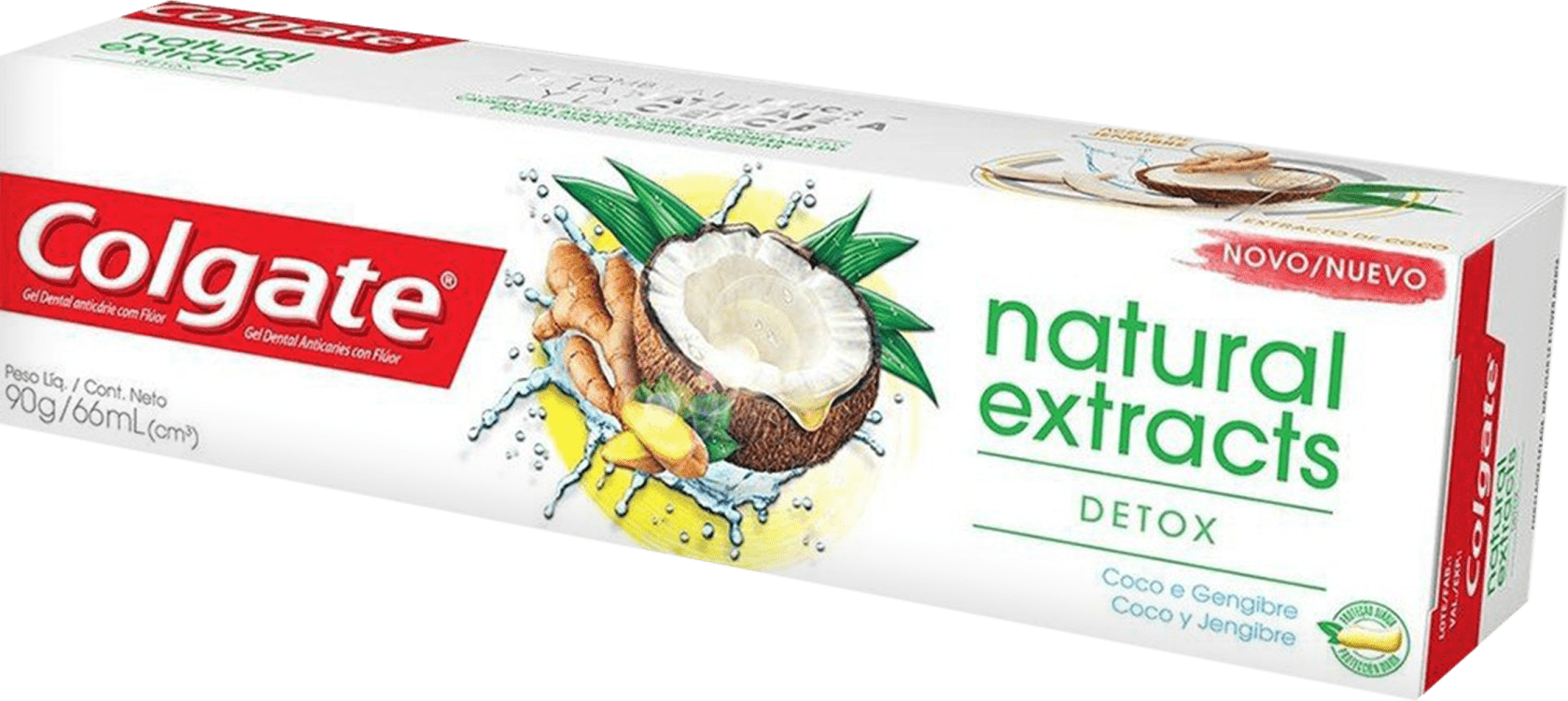 Creme Dental Colgate Natural Extracts Detox | Beleza na Web