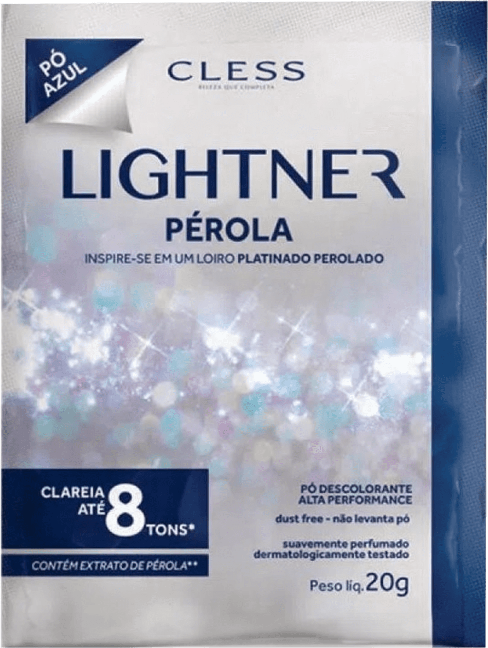 Pó Descolorante Cless Lightner Pérola | Beleza na Web