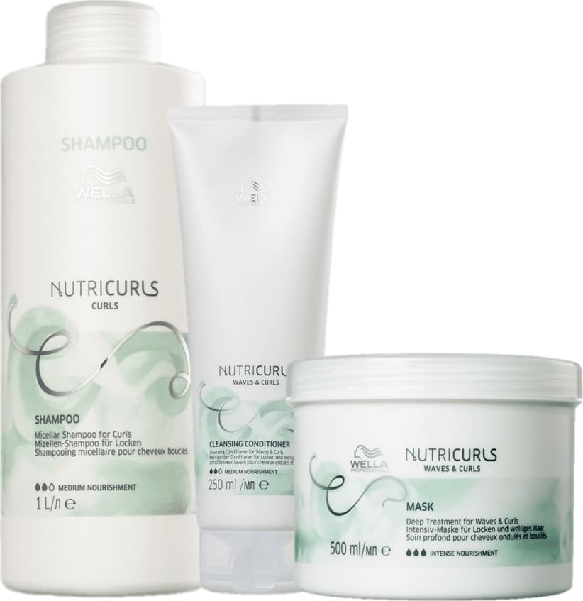 Kit Wella Professionals NutriCurls Cachos Maleáveis | Beleza na Web