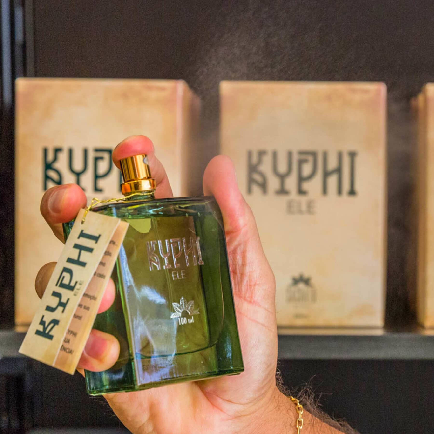 Perfume Masculino Kyphi Ele Sacratu EDP | Beleza na Web