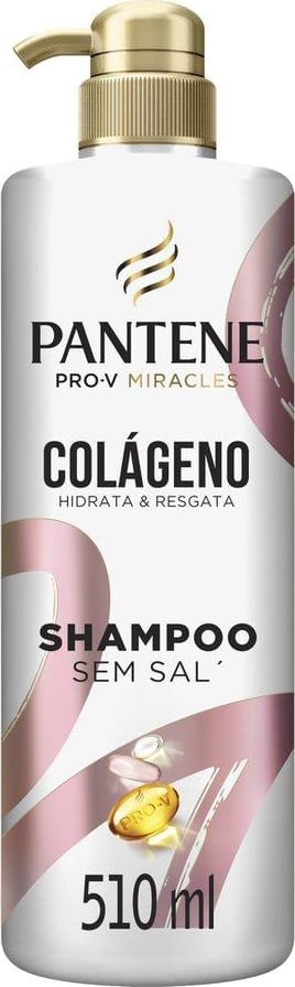 Shampoo Pantene Colágeno Hidrata e Resgata 510ml