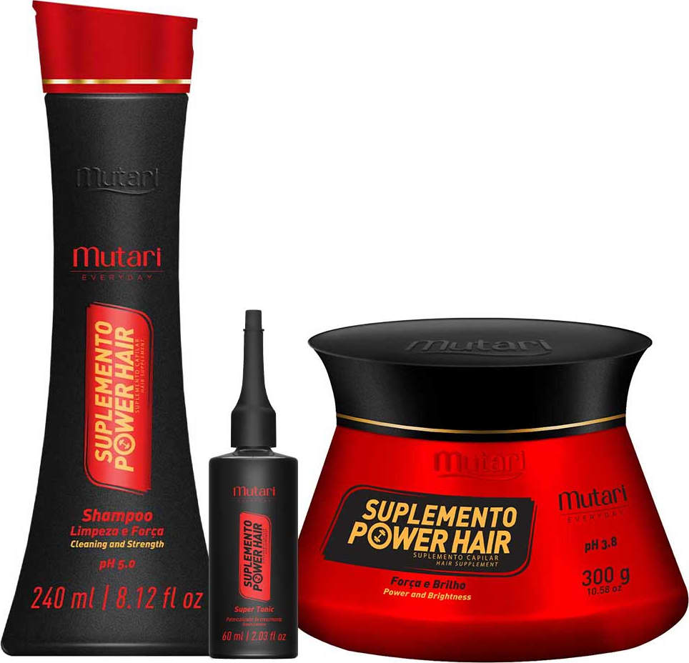 Kit Mutari Suplemento Power Hair | Beleza na Web