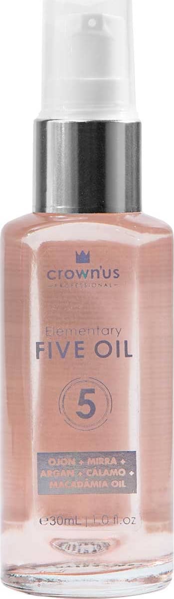 Óleo Capilar Crown'us Professional Elementary Five Oil | Beleza na Web