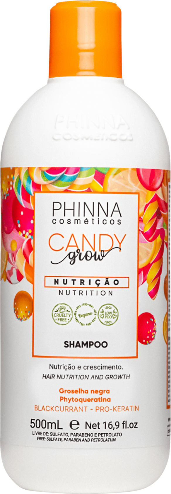 Shampoo Phinna Cosméticos Candy Grow | Beleza na Web