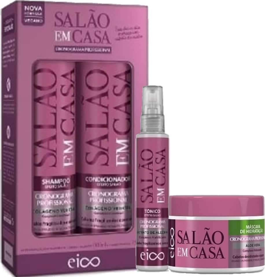 Kit Eico Salão em Casa Hidratação | Beleza na Web