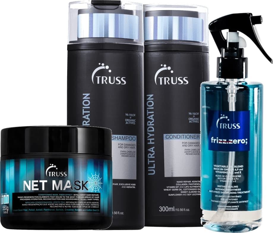 Kit Truss Ultra Hydration Mask Frizz Zero | Beleza na Web