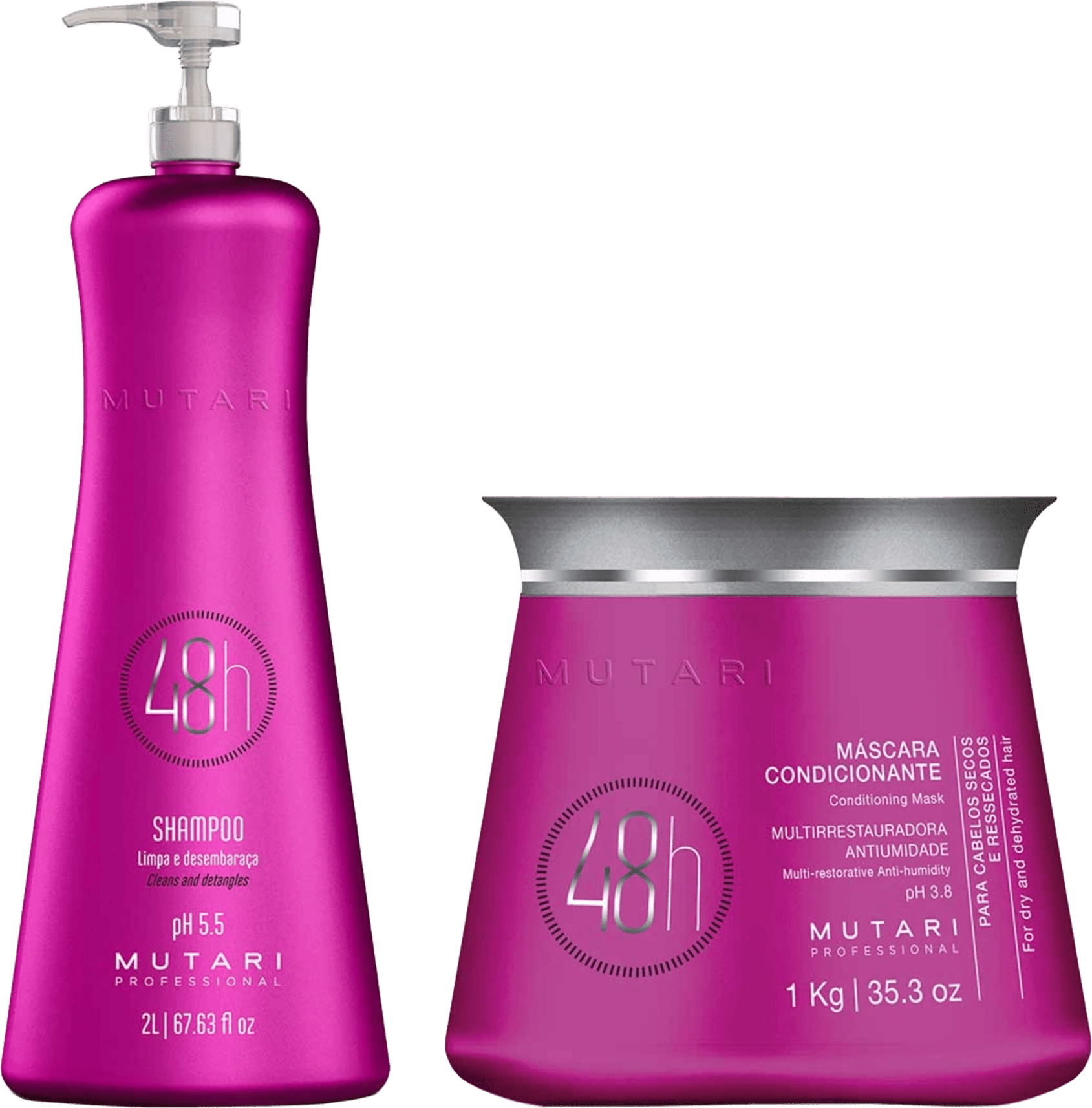 Kit Mutari 48h Hidratação e Antiumidade | Beleza na Web