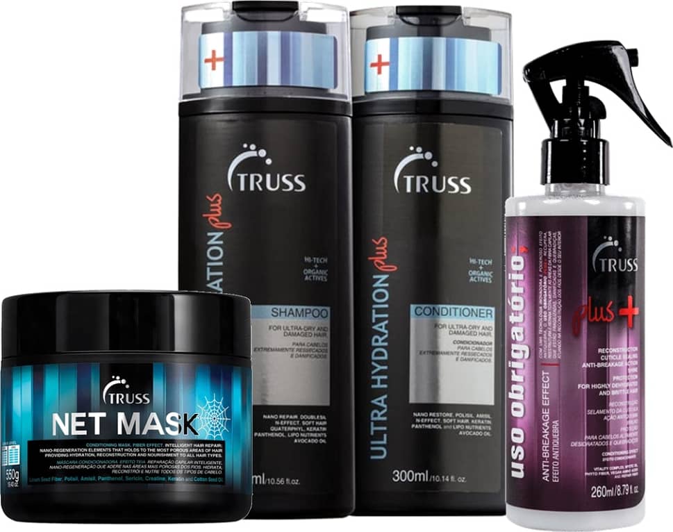 Kit Truss Cabelos Ultra Hidratados Squad | Beleza na Web