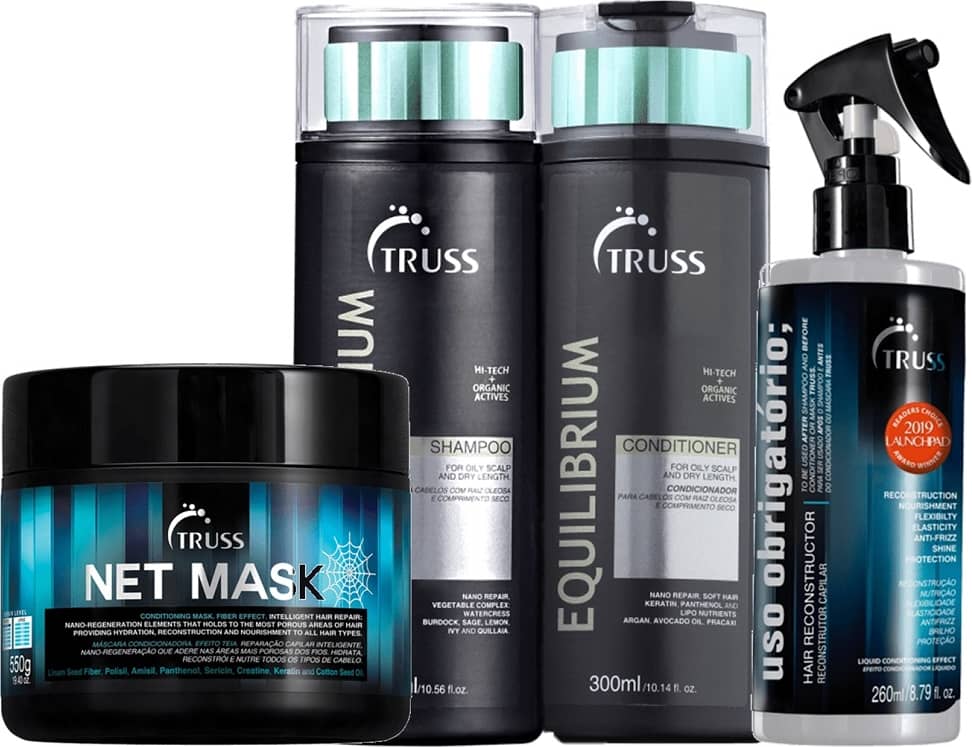 Kit Truss Cabelos Equilíbrio e Força | Beleza na Web