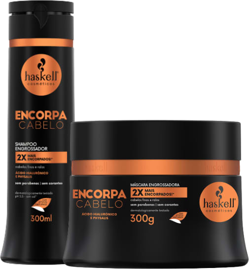 Haskell Kit Encorpa Cabelo Duo Tratamento (2 Produtos)