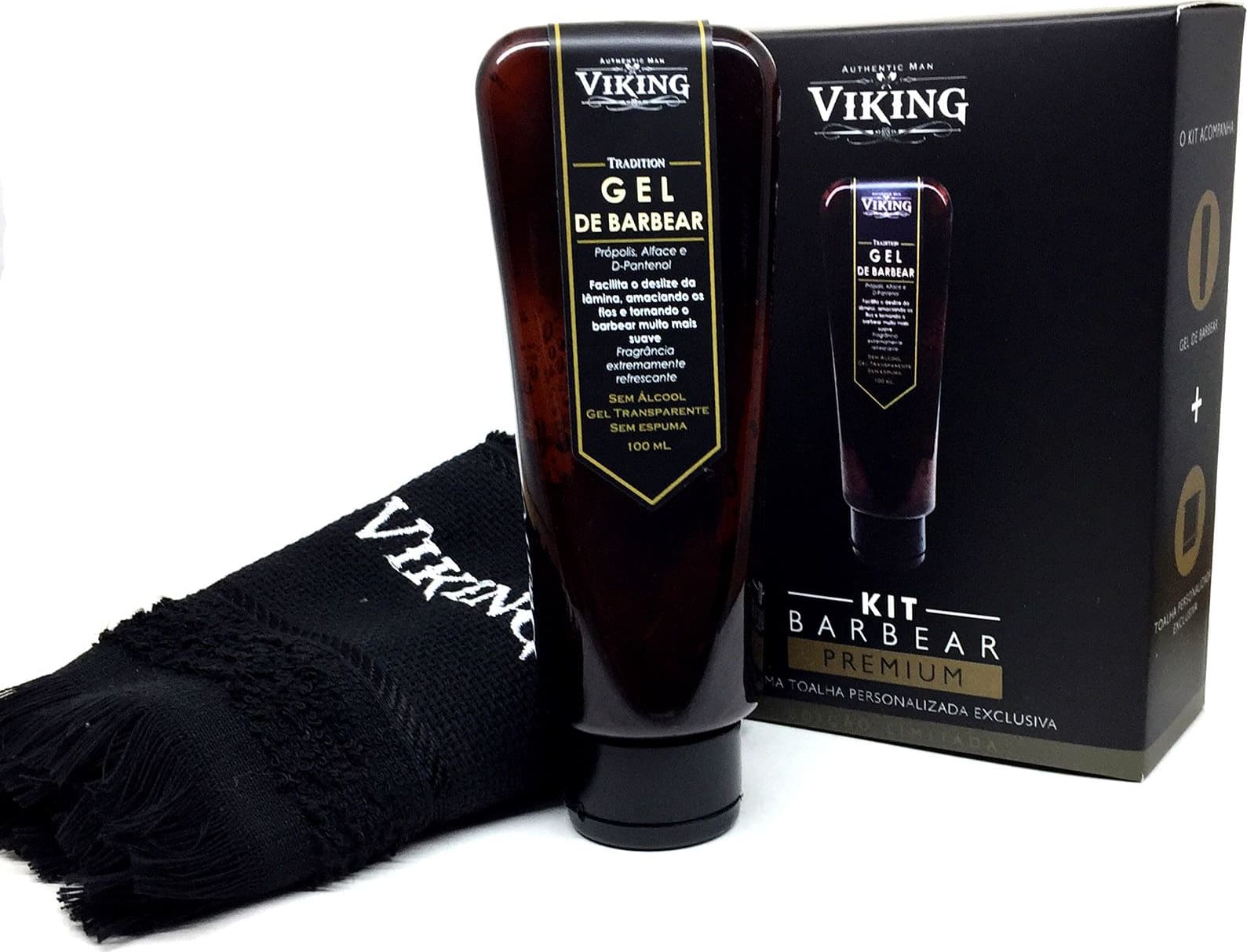 Kit Viking Barbear Premium | Beleza na Web