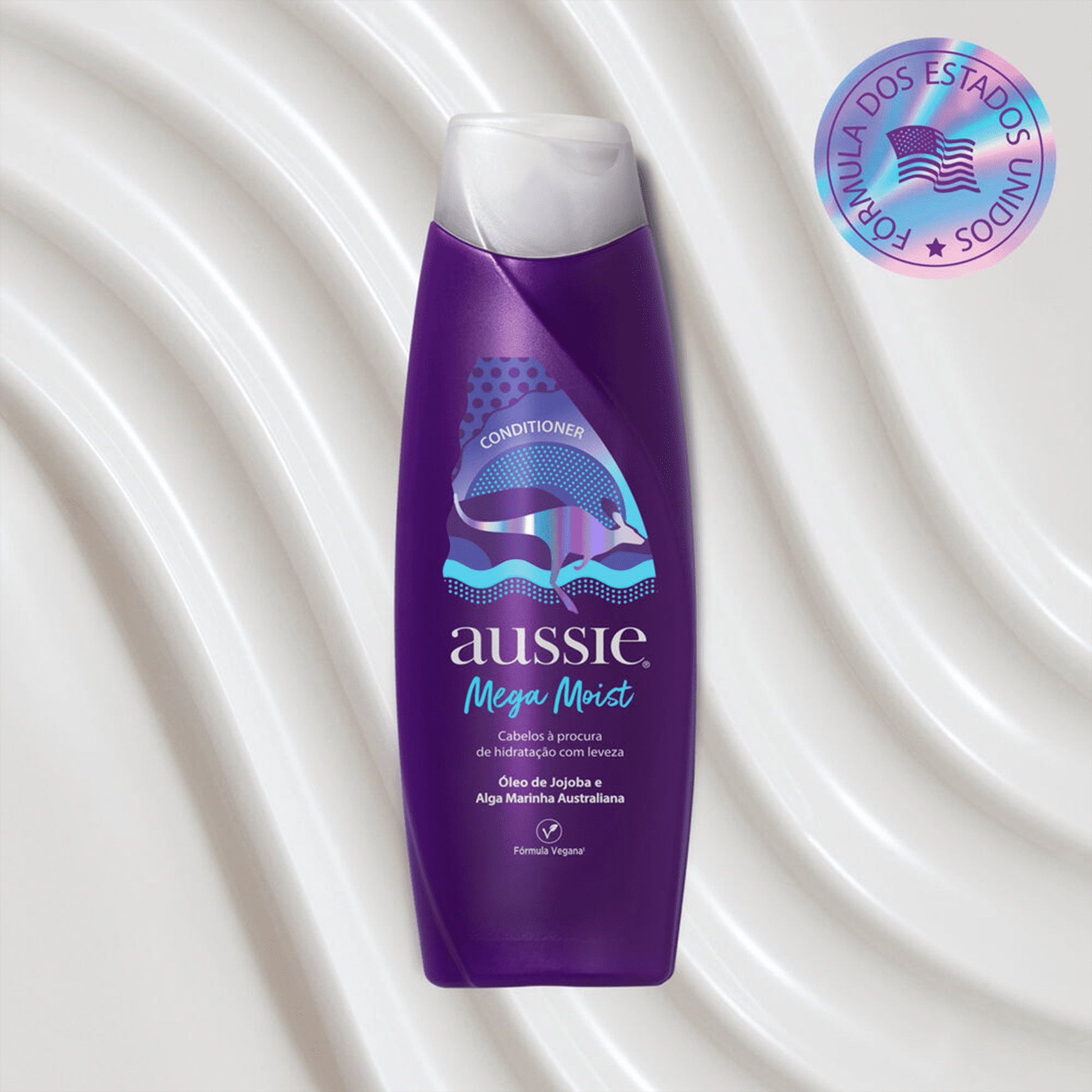 Condicionador Aussie Mega Moist | Beleza na Web