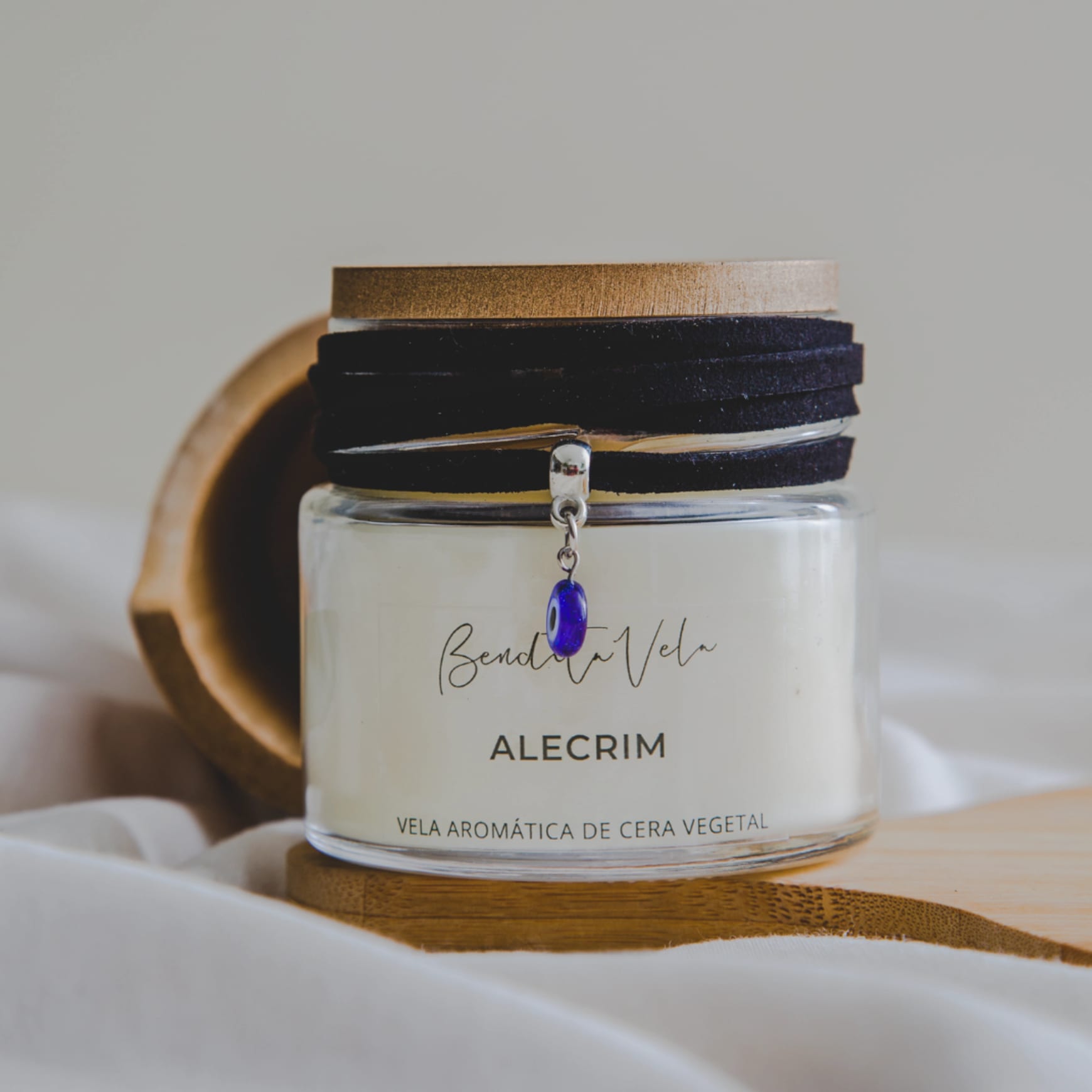Vela Aromática Bendita Vela Alecrim Olho Grego | Beleza na Web