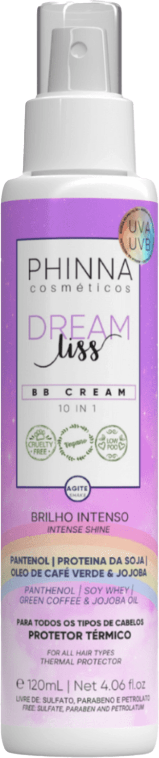Protetor Térmico Phinna Cosméticos Dream Liss | Beleza na Web