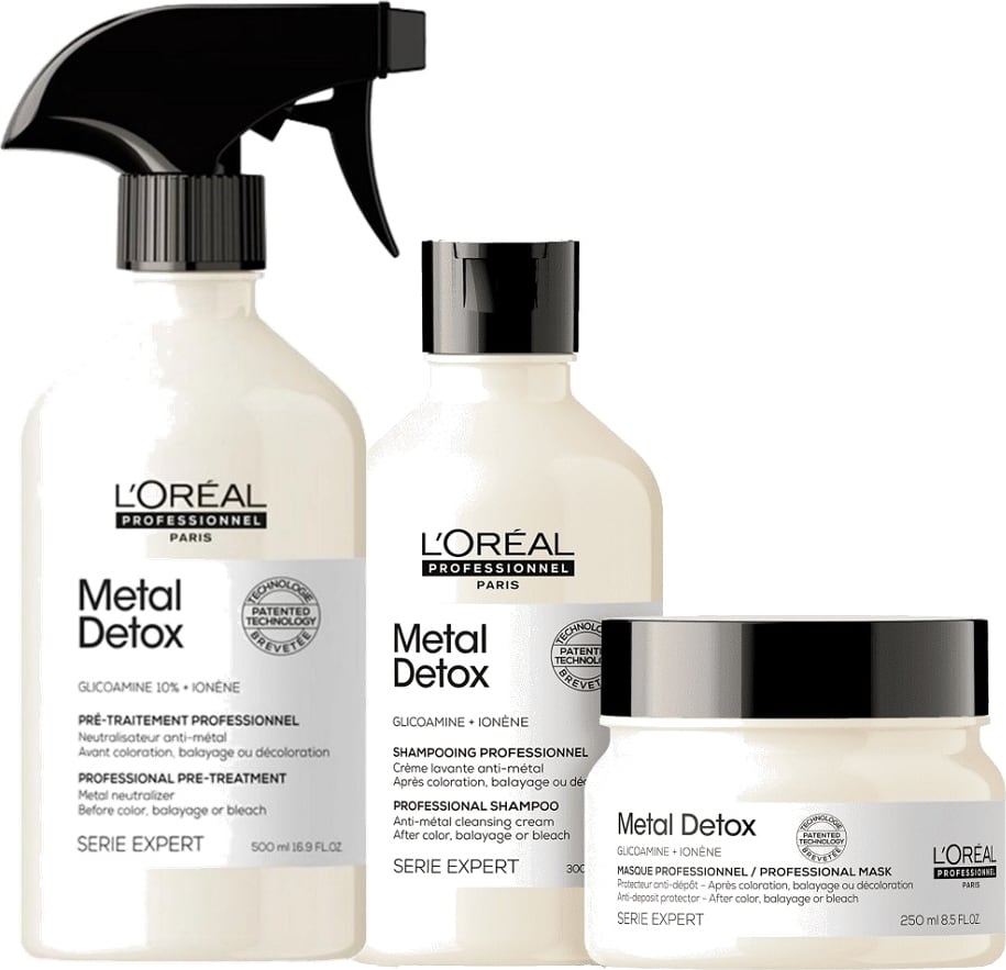 Kit L'Oréal Professionnel Metal Detox Antimetal | Beleza na Web