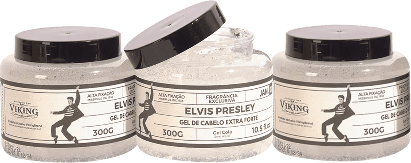 Gel de Cabelo Viking Elvis Presley | Beleza na Web