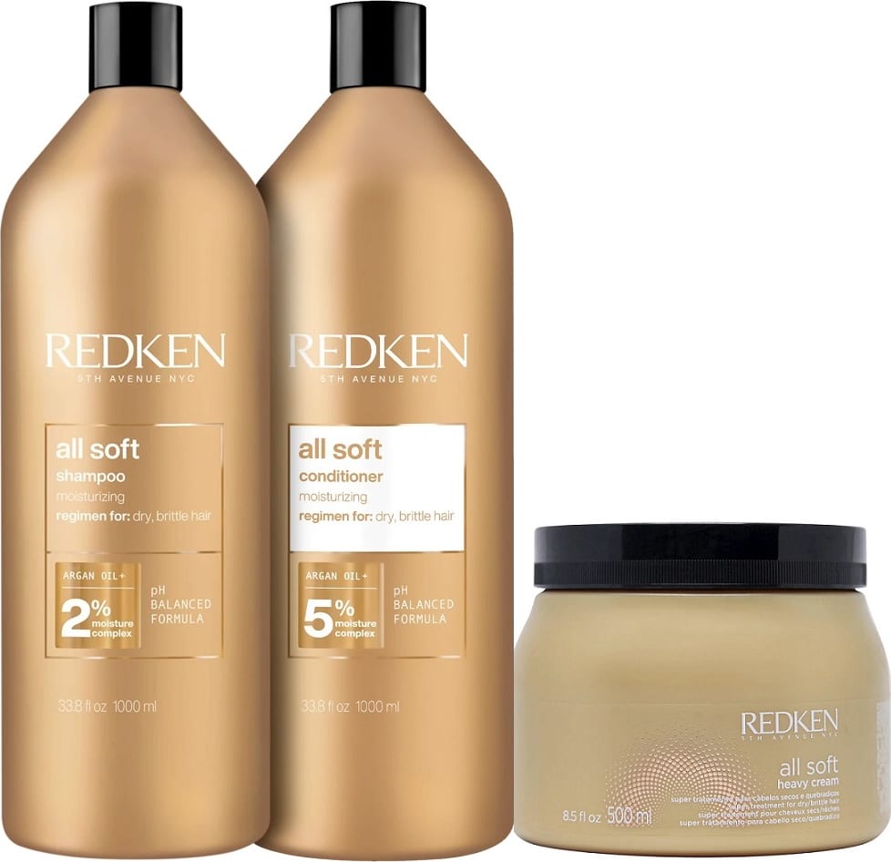 Kit Redken All Soft Trio | Beleza Na Web