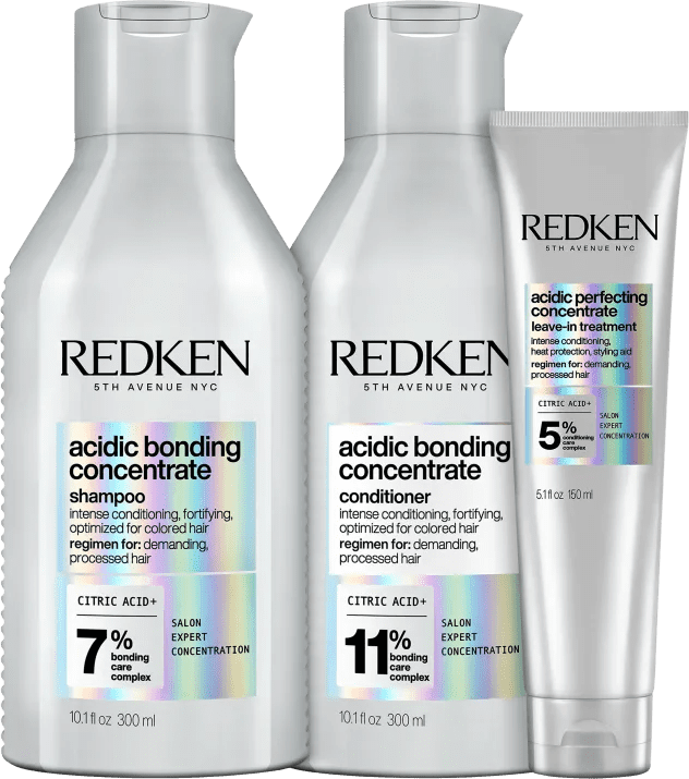 Kit Redken Acidic Bonding Concentrate Trio de Recuperação | Beleza Na Web