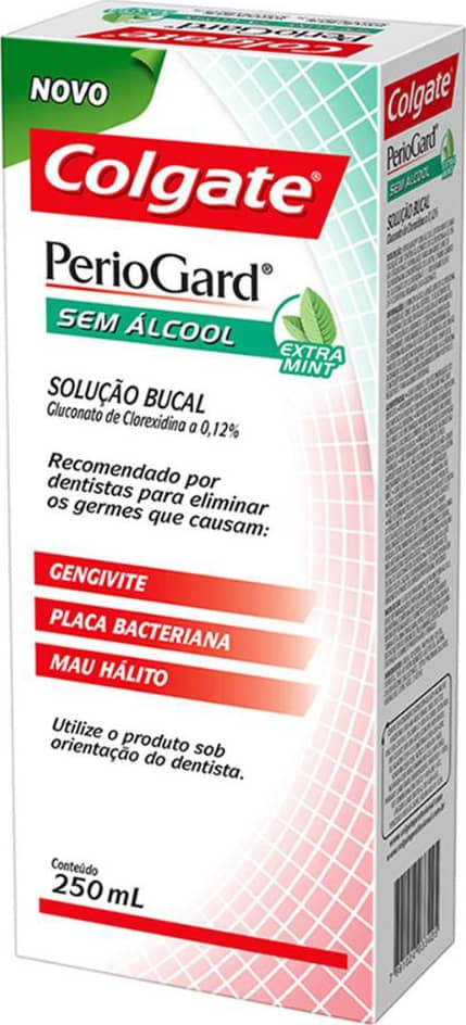 Enxaguante Bucal Colgate PerioGard Extra Mint | Beleza na Web