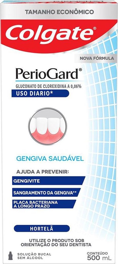 Enxaguante Bucal Colgate PerioGard 500ml