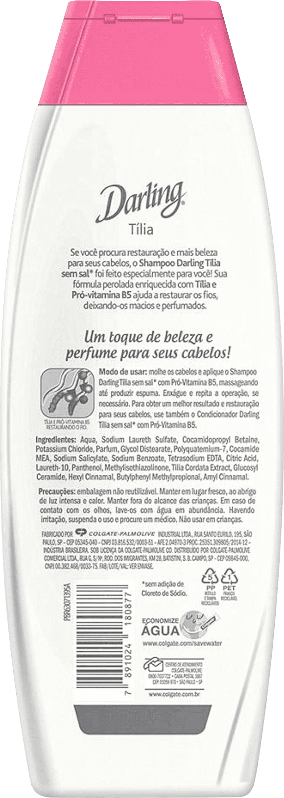 Shampoo Darling Tília 350ml