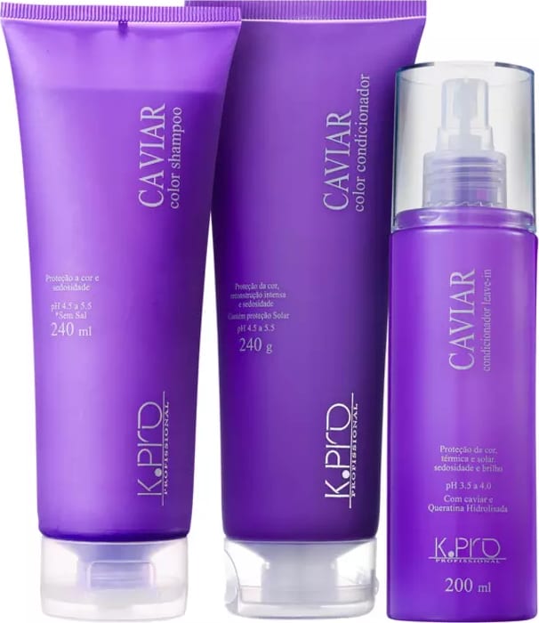 Kit K.Pro Caviar Triplo | Beleza na Web