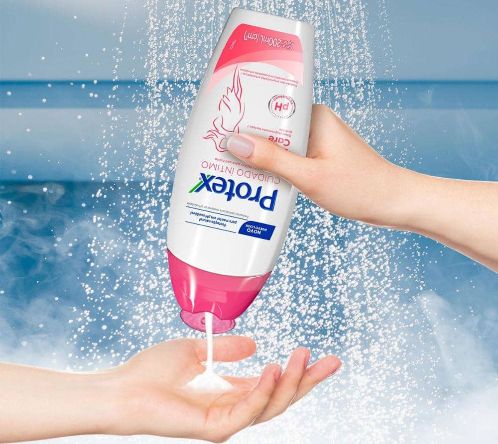 Sabonete Íntimo Líquido Protex Cuidado Íntimo Delicate Care 200ml