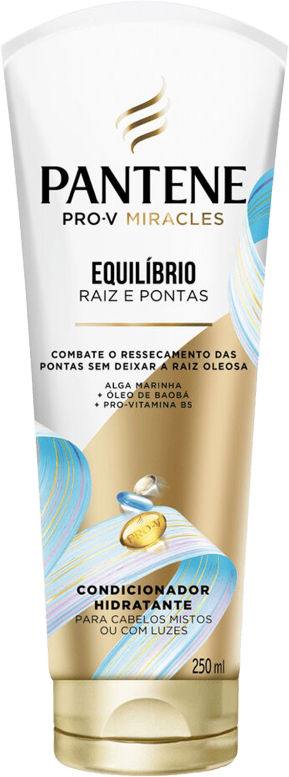 Condicionador Hidratante Pro-V Miracles Pantene Equilíbrio Raiz e Pontas Bisnaga 250ml