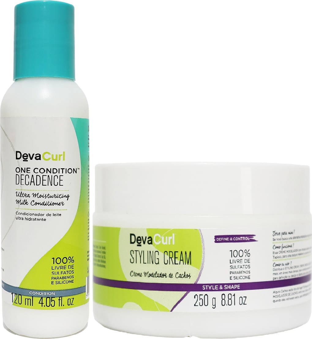 Kit Deva Curl One Condition Decadence Styling Cream | Beleza Na Web