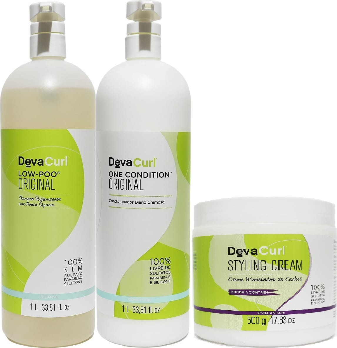 Kit Deva Curl Low Original Styling Cream Full | Beleza Na Web