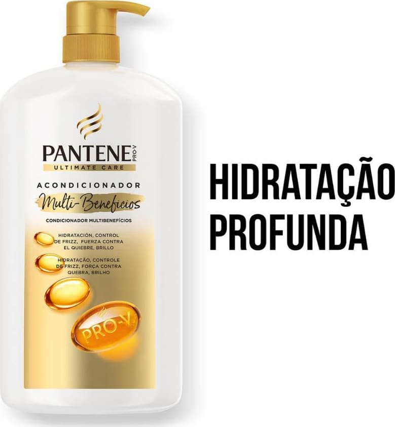 Kit Shampoo Pantene Ultimate 1l + Condicionador Pantene Ultimate 1l