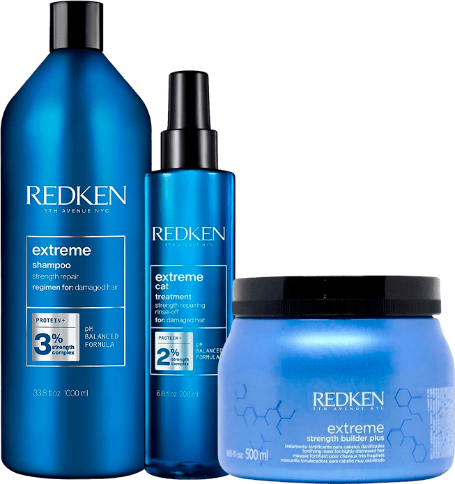Kit Redken Extreme Cat Treatment Salon Trio | Beleza na Web