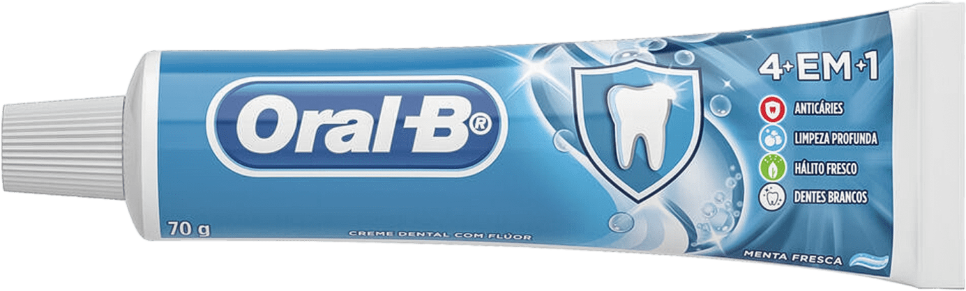 Creme Dental Oral-B 4 em 1 Leve 6 Pague 5 70g