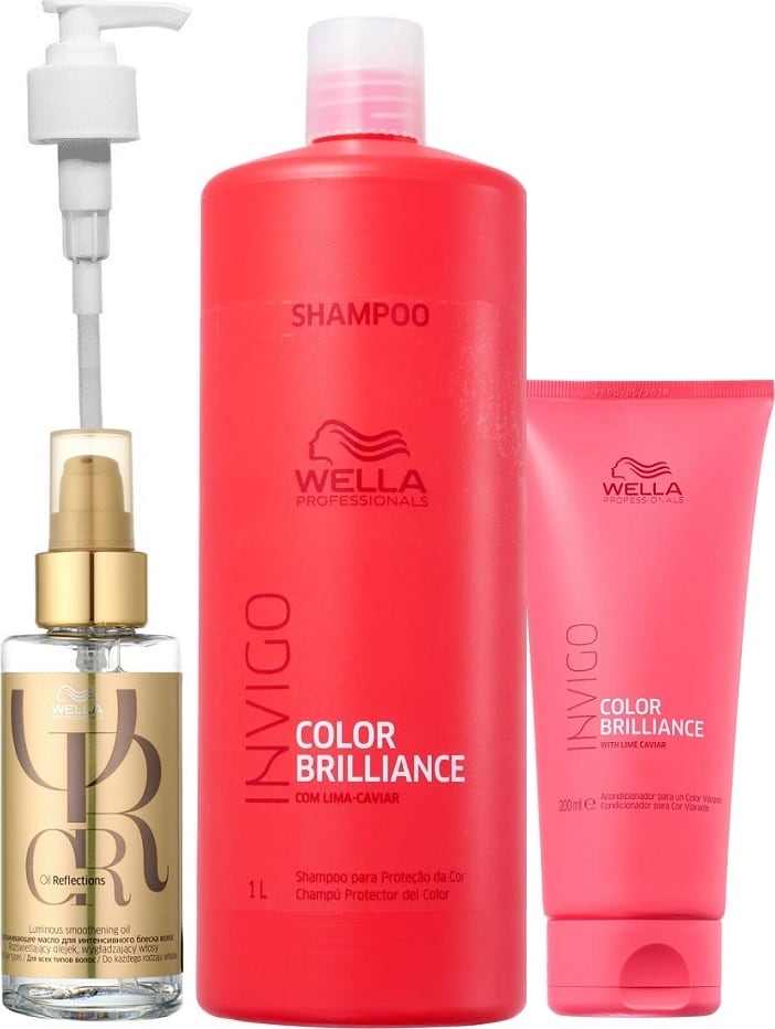 Kit Wella Professionals Brilliance Reflections | Beleza na Web