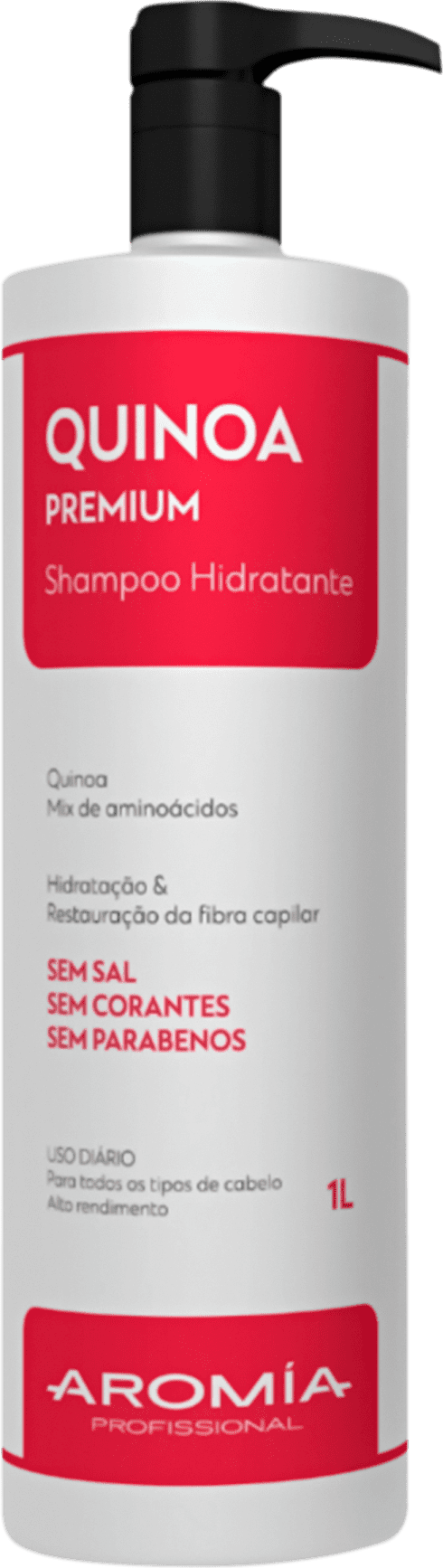 Shampoo Aromia Cosméticos Quinoa Premium | Beleza na Web