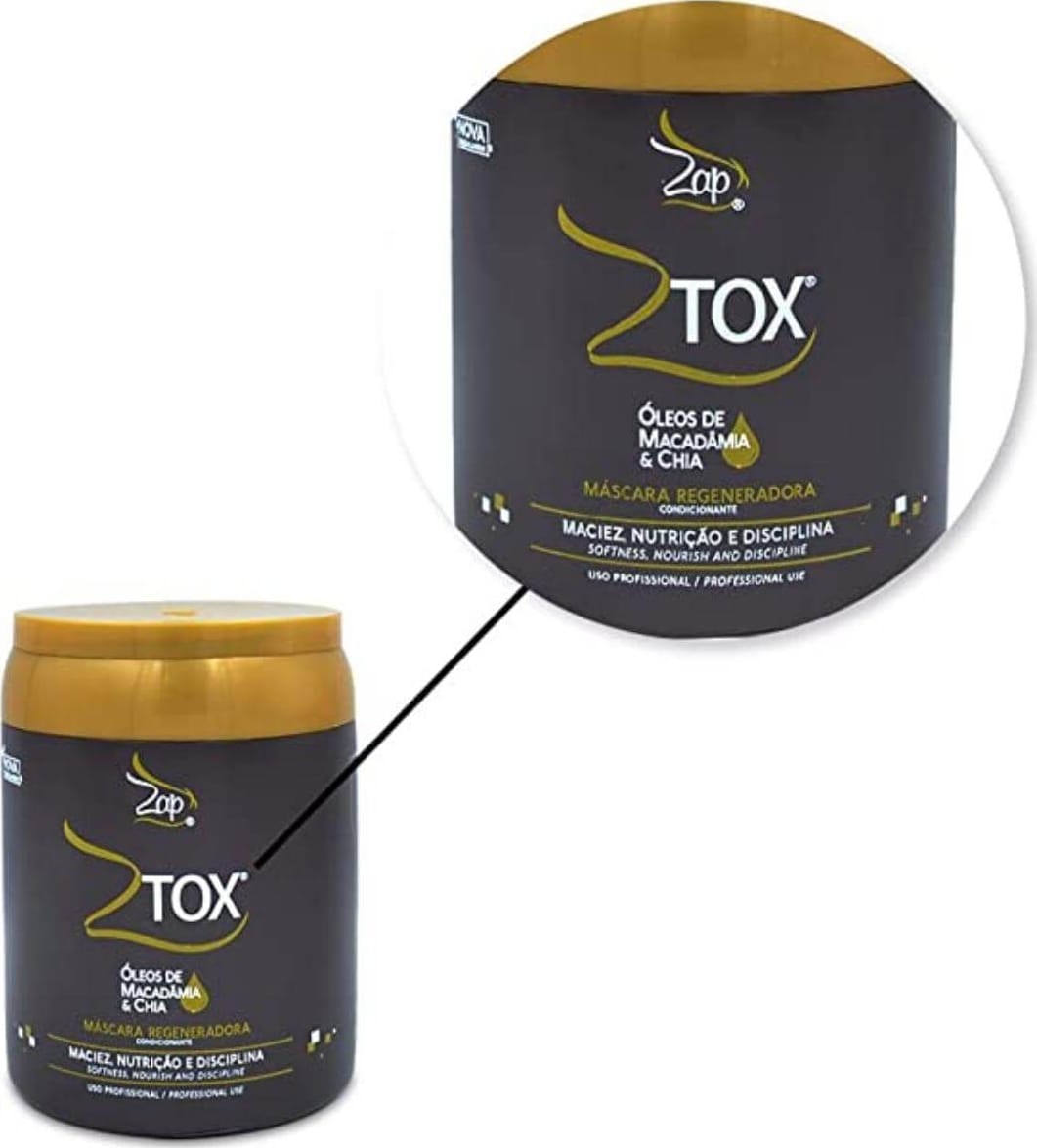 Kit Zap Ztox Triple Pro Máscara Alisante | Beleza na Web