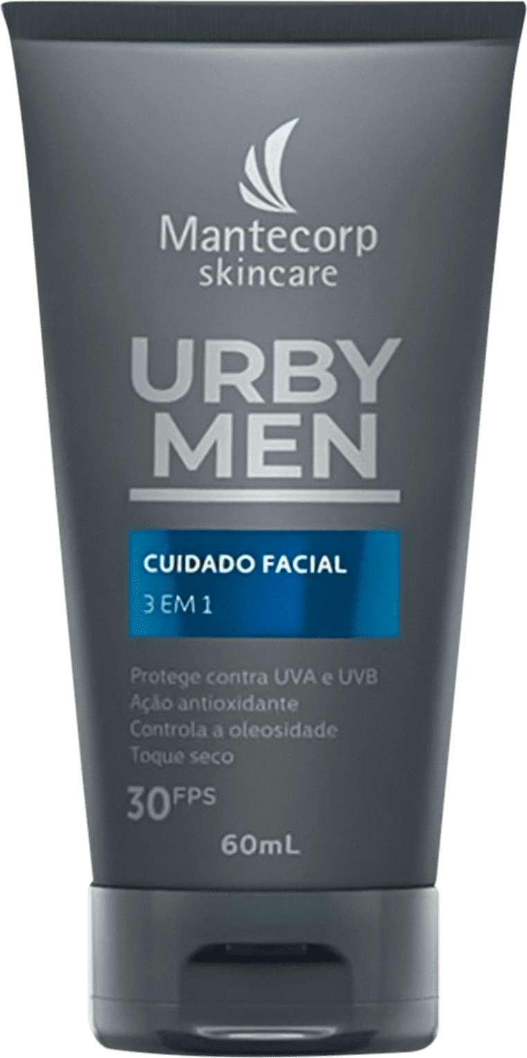 Loção Facial Mantecorp Skincare Urby Men FPS30 | Beleza na Web