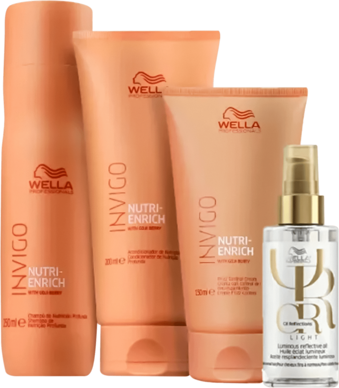 Kit Wella Professionals Invigo Nutri-Enrich Light Squad | Beleza na Web