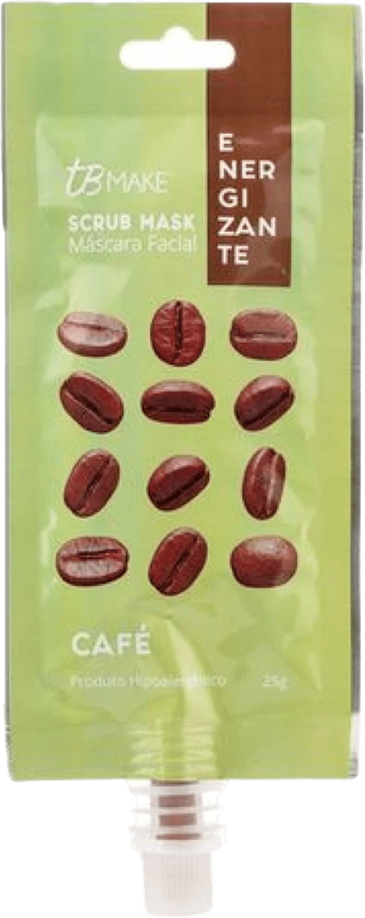 Máscara Facial TB Make Scrub Mask Energizante Café | Beleza na Web