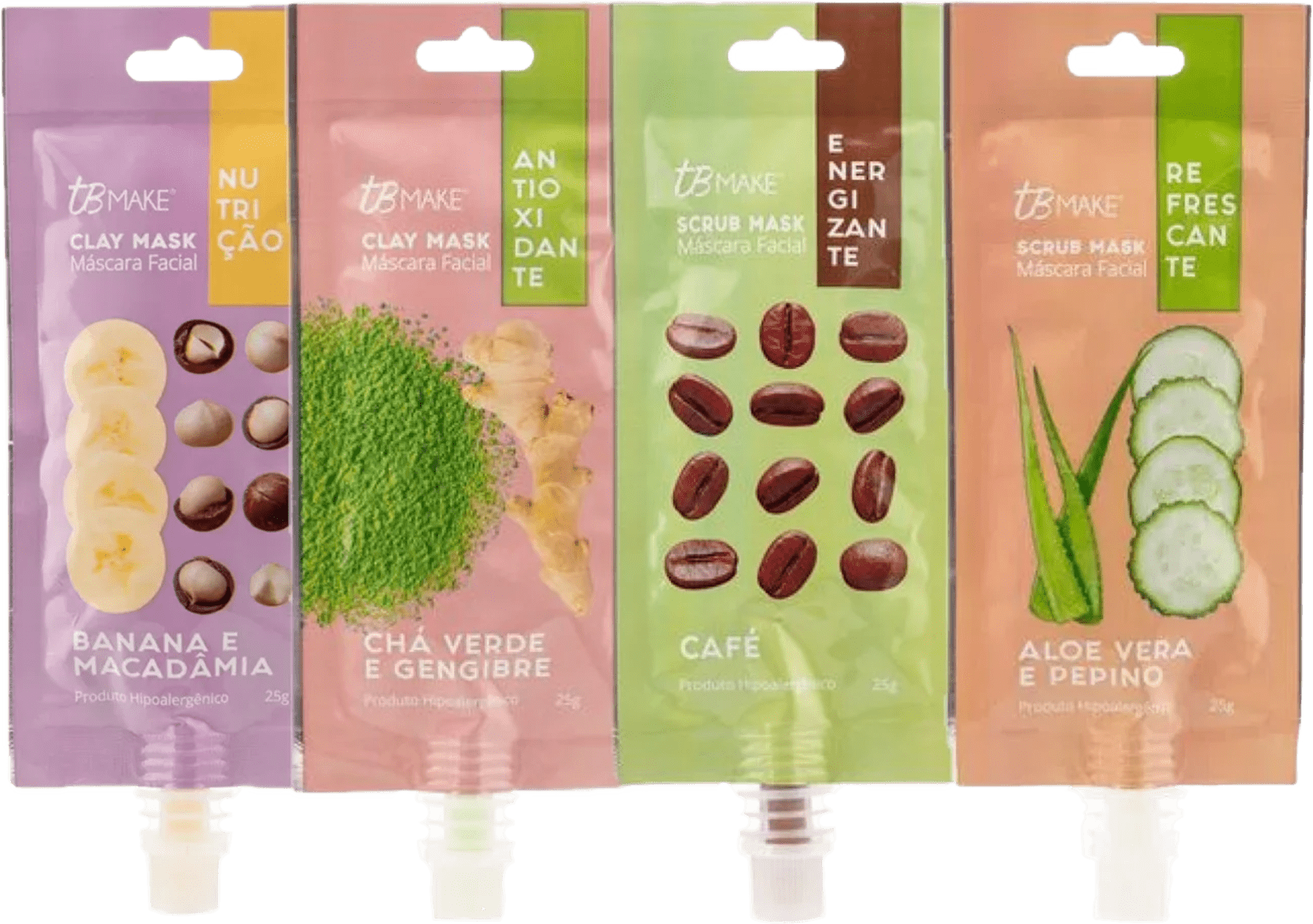 Kit TB Make Sachê Tratamento Facial Completo | Beleza na Web