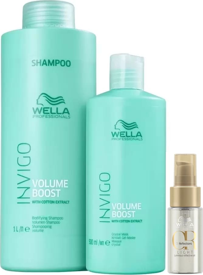 Kit Wella Professionals Volume Booster Light | Beleza na Web