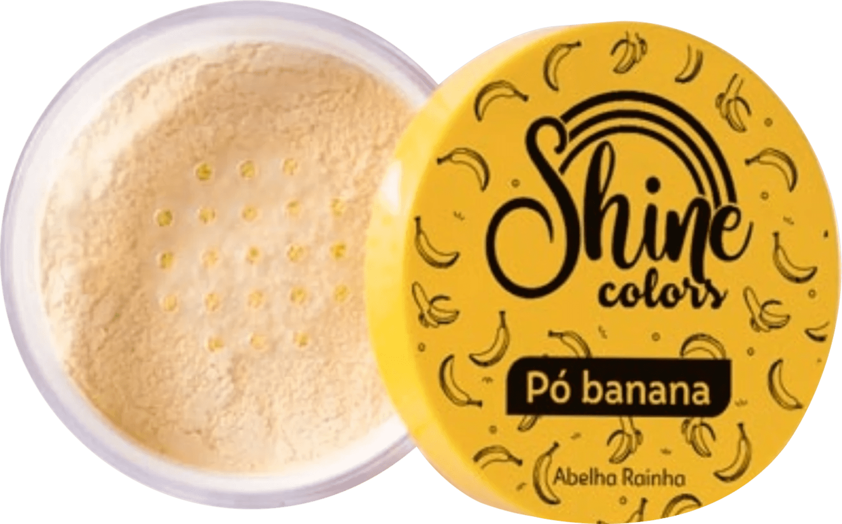 Pó Banana Abelha Rainha Shine Colors | Beleza na Web