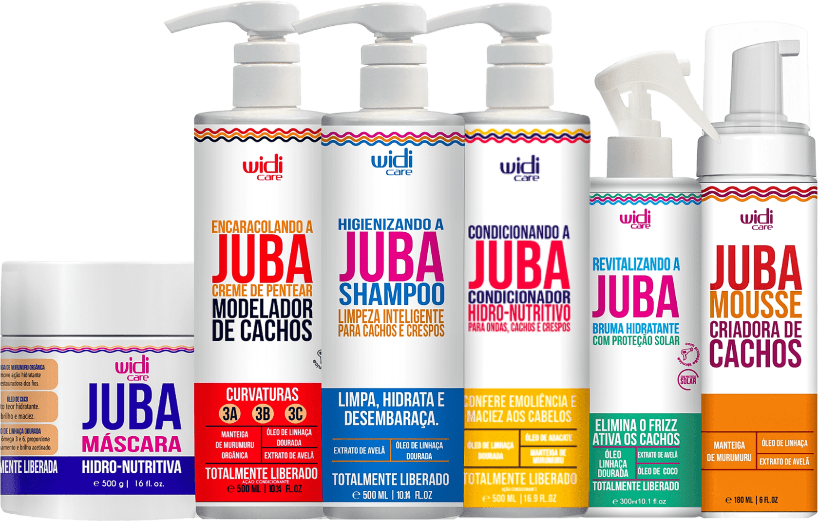 Kit Widi Care Juba Cachos Revitalizados | Beleza na Web