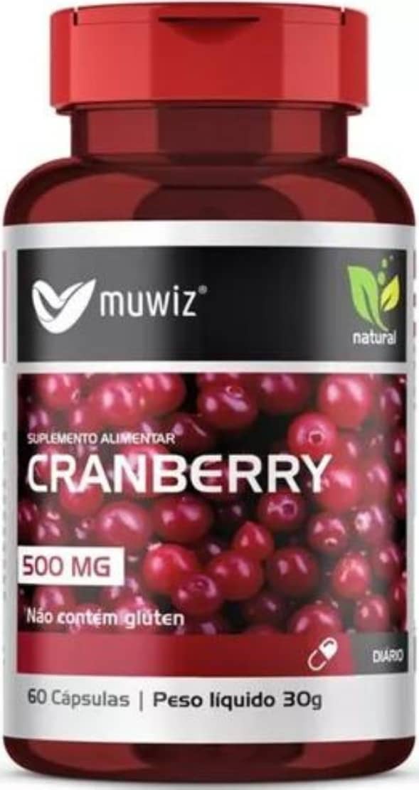 Cranberry 60 Cápsulas 500 Mg Muwiz