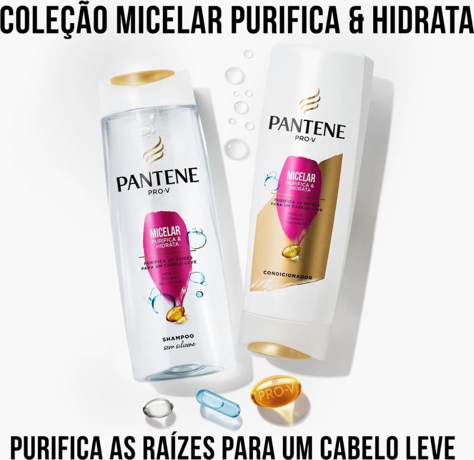 Kit Pantene Micelar Purifica e Hidrata Duo | Beleza na Web