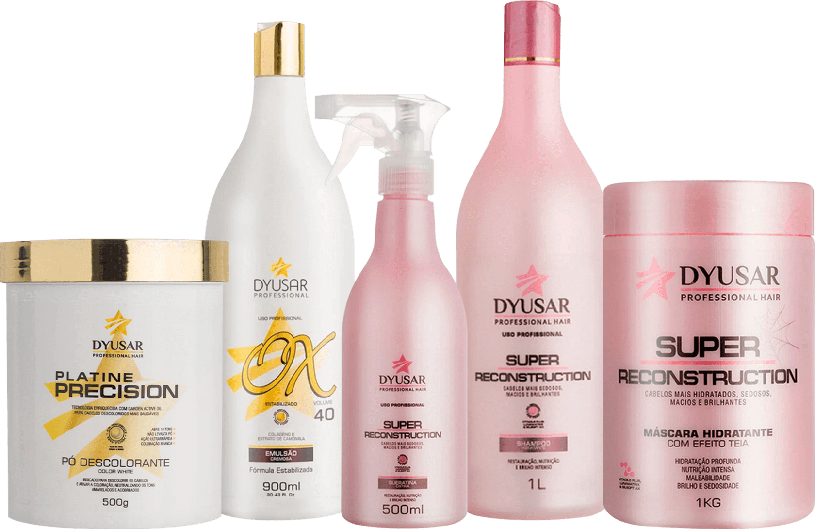 Kit Dyusar Descoloração e Hidratação | Beleza na Web