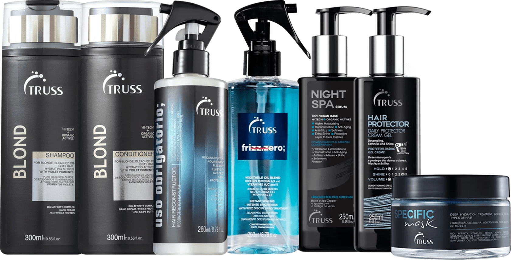 Kit Truss Blond Tratamento Completo | Beleza Na Web